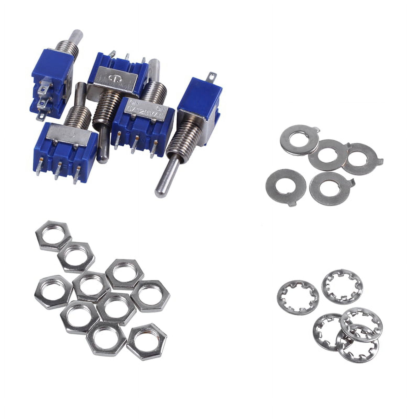 Click here for Unbranded 5 Pcs Ac 3a/250v 6a/125v On/On Spdt Mini... prices