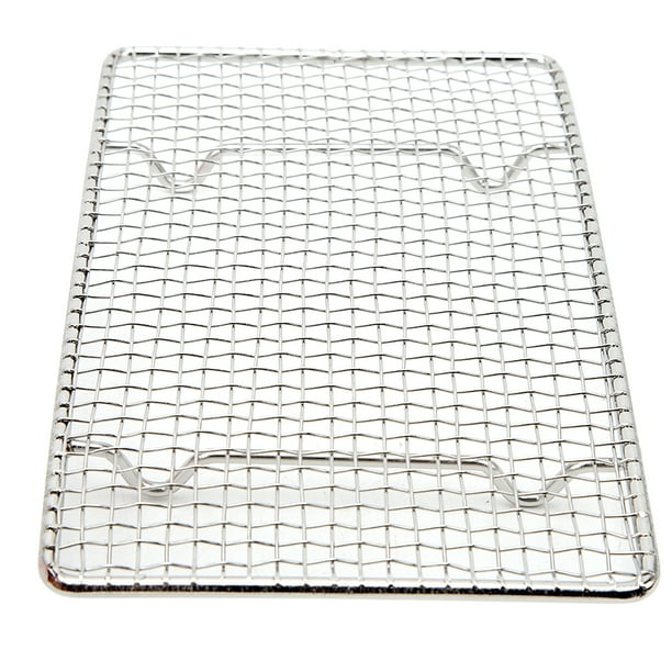 Grill Wire Mesh Rack,Grill Grate Dishwasher Safe Rectangular Grill ...