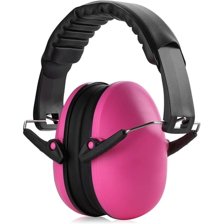 FanShow Ear Muffs Noise Protection - Pink Hearing Protection and Noise ...