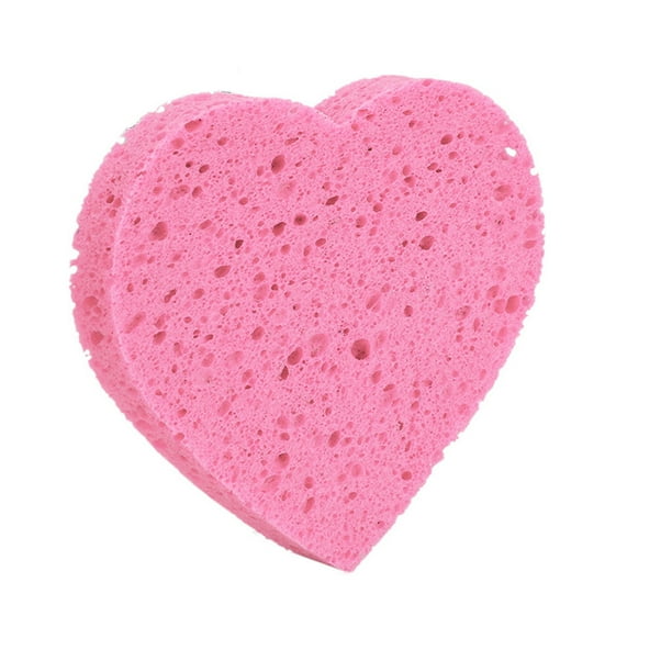 Pack of 10 Skin Cleansing Sponge Sponges Skin Scrub Pads Deep Clean ...