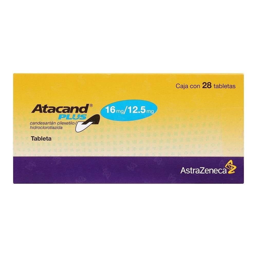 Atacand Plus Candesartán Cilexetilo 16 mg, Hidrolorotiazida 12.5 mg 28 ...