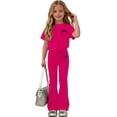 CHUMUD Girls Summer Outfits Casual Set Youth Short Sleeve T-Shirt ...