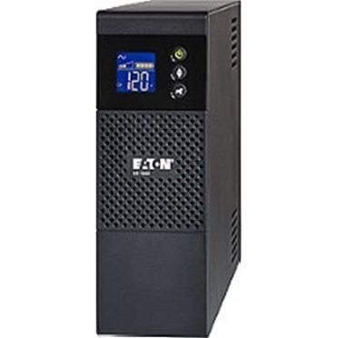 Eaton 9130 UPS, 1500 VA, 1350 W, 5-15P input, Outputs: (6) 5-15R, 120V ...