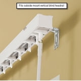 NoNo Bracket - Outside Mounted Blinds Curtain Rod Bracket Attachment ...