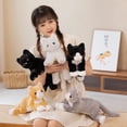Cat Throw Pillow - Plushie Cushion Doll Cat Plush Stuffed Animal ...
