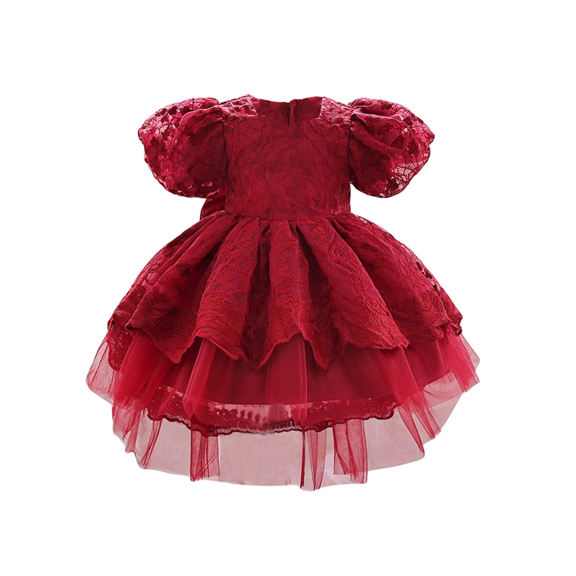 Click here for Zaxarra Baby Girl Flower Dress Embroidered Fluffy... prices