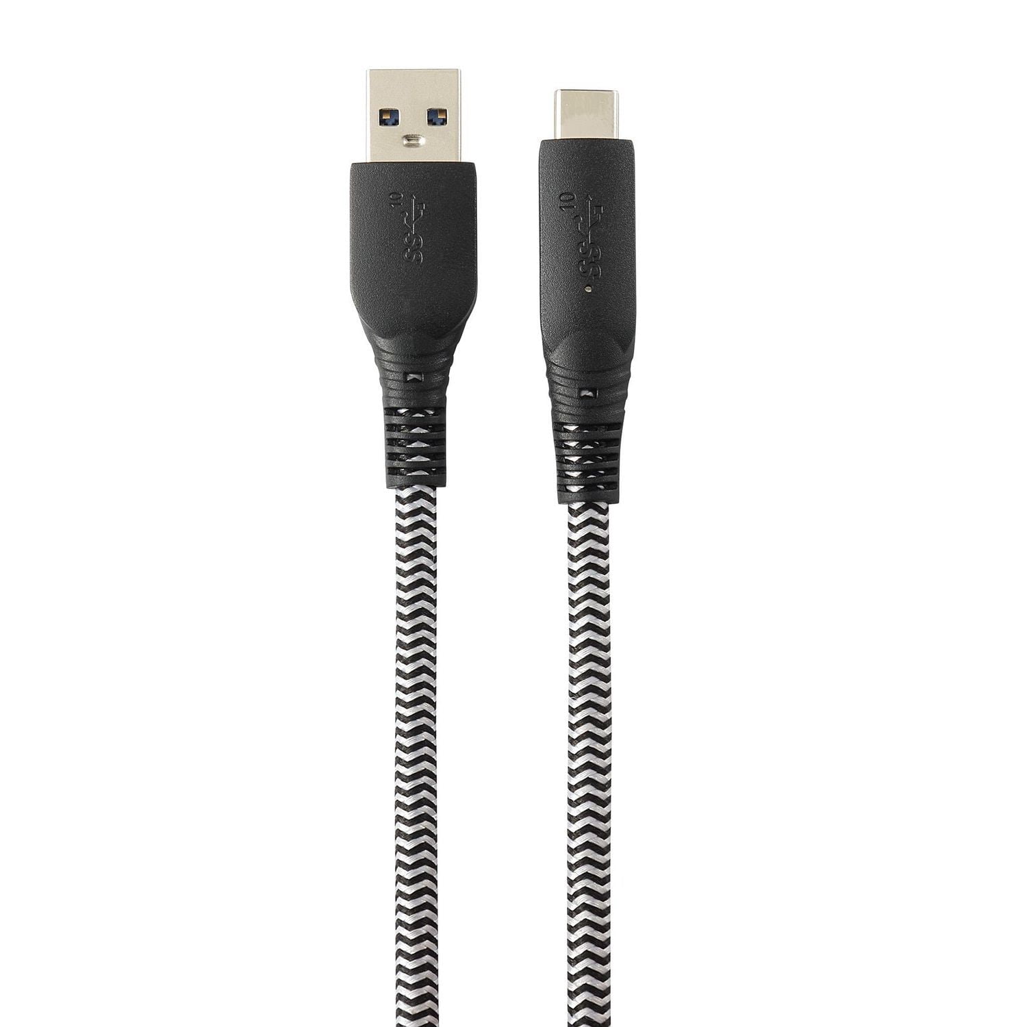 blackweb 3 FT USB-A to USB-C 3.1 3-Foot Charge and Sync Cable with ...