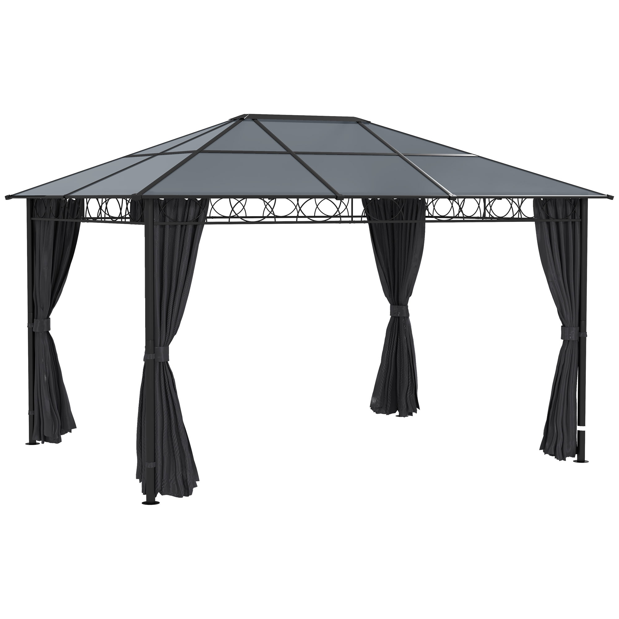 Click here for Outsunny 13 X 10 Hardtop Gazebo Canopy  Outdoor Pa... prices
