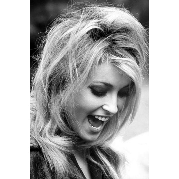 Sharon Tate Laughing In Profile 24X36 Poster - Walmart.com