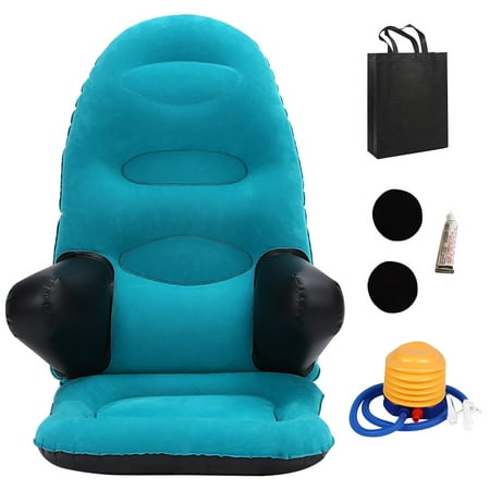 Inflatable Reading Backrest Mobile Game Waist Rest Head Neck Support ...