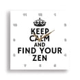 3drose, Keep Calm and Find Your Zen Typography - Peaceful Quote with ...