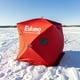 Eskimo QuickFish 3 Portable 3-Person Pop Up Ice Fishing Shack, (2 Pack ...