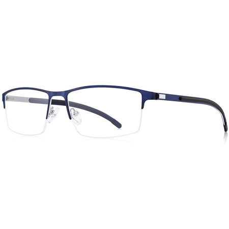 Men's Oversized Glasses Large Frame for Men Eyewear Alloy Rubber ...