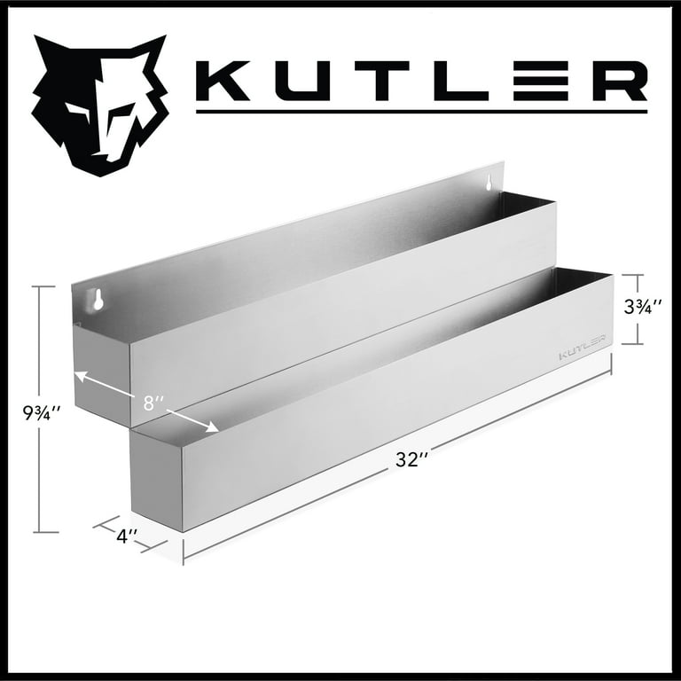 Speed Rail Bottle Holder KUTLER Double Speed Rail, Stainless Steel ...
