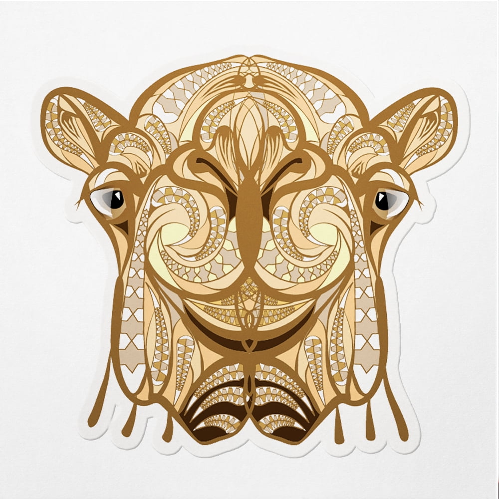 Angdest Club Decal Stickers Of Ethnic Camel Premium Indoor (No ...