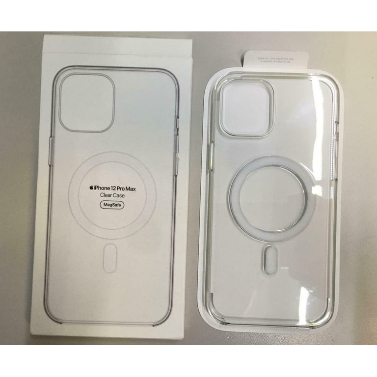 Apple - MHLN3ZM/A iPhone 12 Pro Max Clear Case with MagSafe - Clear - glwec.in