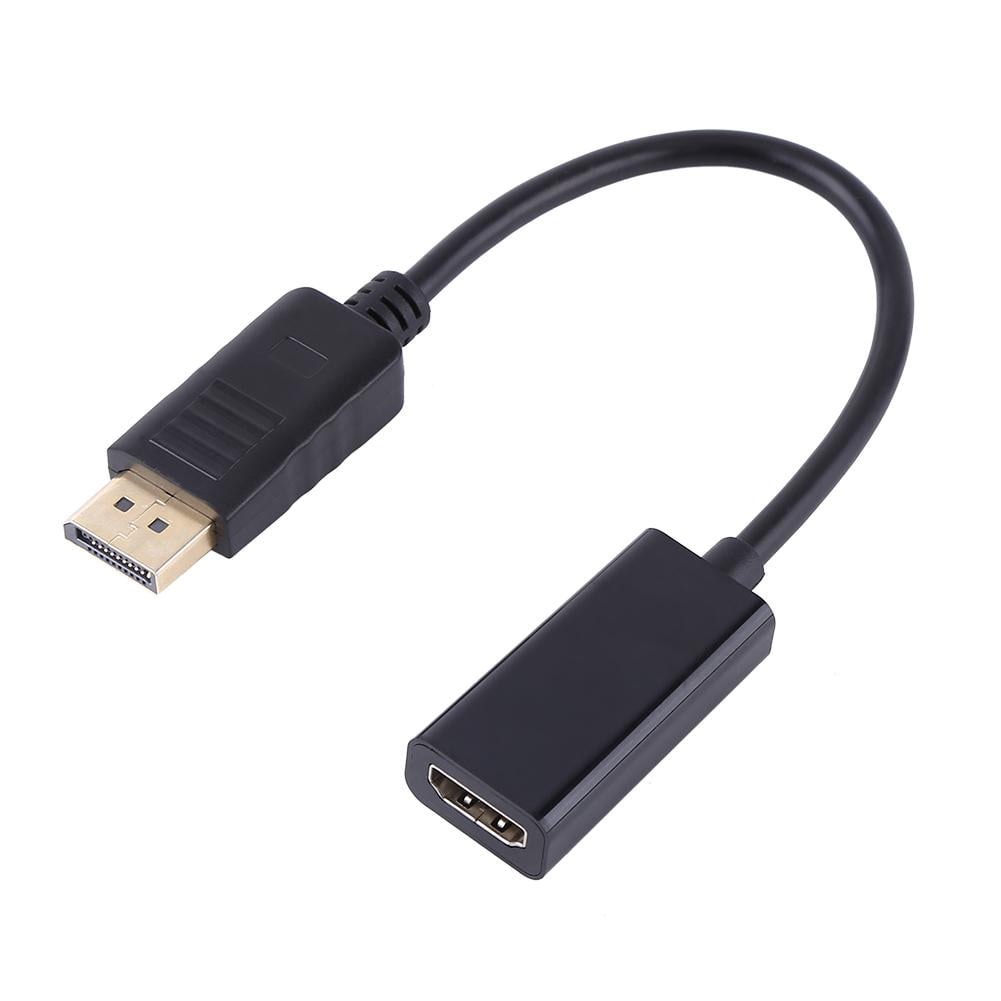 DP Displayport macho a HDMI hembra adaptador conector para ordenador ...