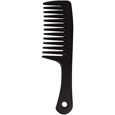 2Pcs Wide Tooth Comb, Large Tooth Curl Comb Shark Teeth Comb for Women ...