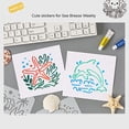 6Pcs Sea Painting Templates Kid Drawing Stencils For Sign Painting ...