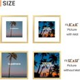 12x12 Picture Frame, Display Pictures 8x8 with Mat or 12 x 12 Without ...