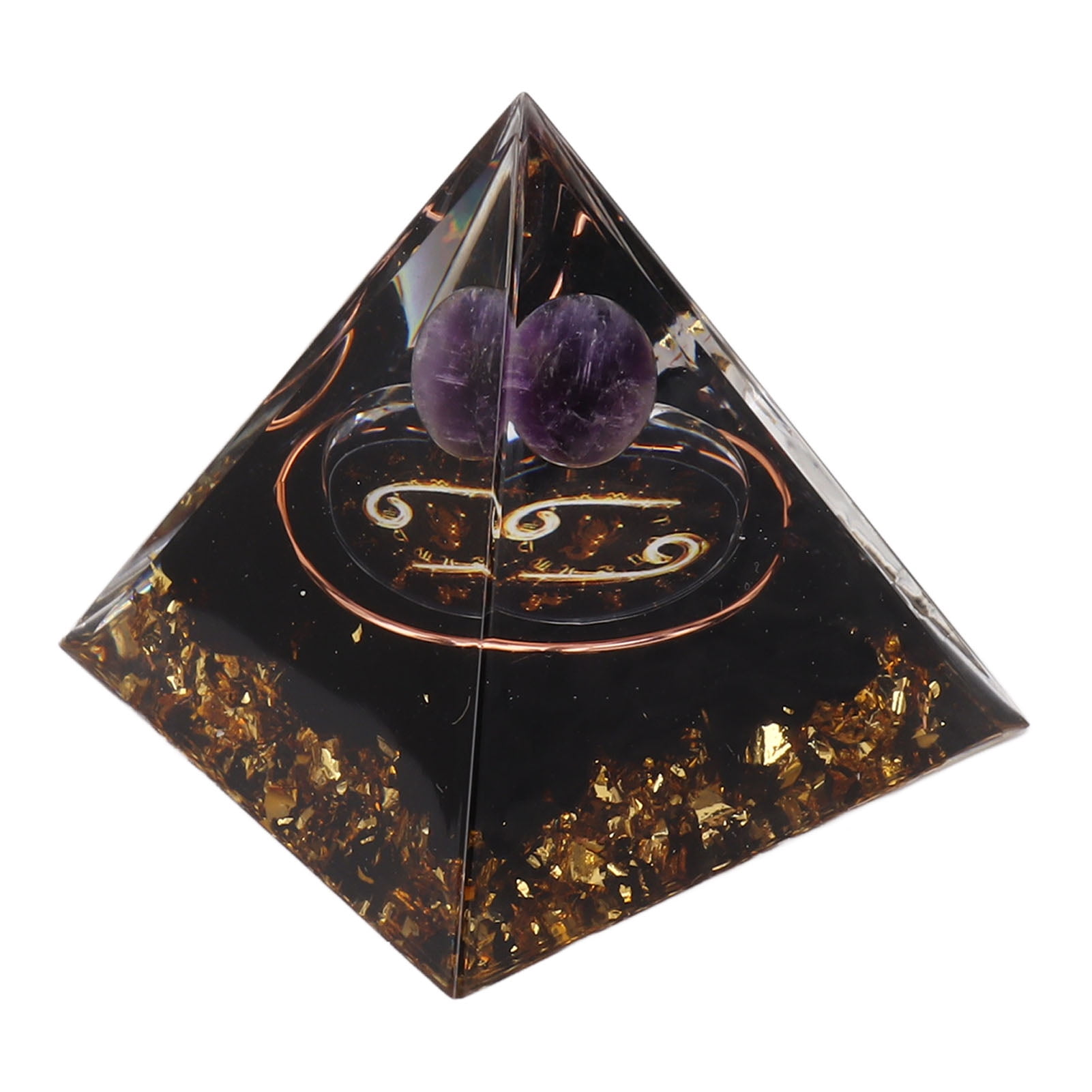 Click here for Lhcer 5cm Orgonite Pyramids Real  Pyramid Energy G... prices