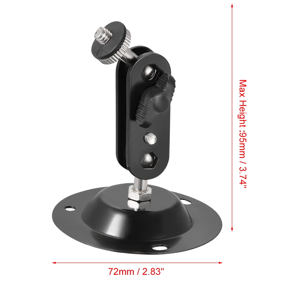 CCTV Camera Mount - Indoor Outdoor Camera Mounting Brackets 95mm Height ...