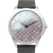 Gucci Men’s G-Timeless Quartz Silver Dial Watch, YA126284 - Walmart.com