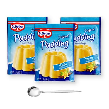 Dr. Oetker Original Pudding Vanilla (Pack of 4) 148g - Walmart.com