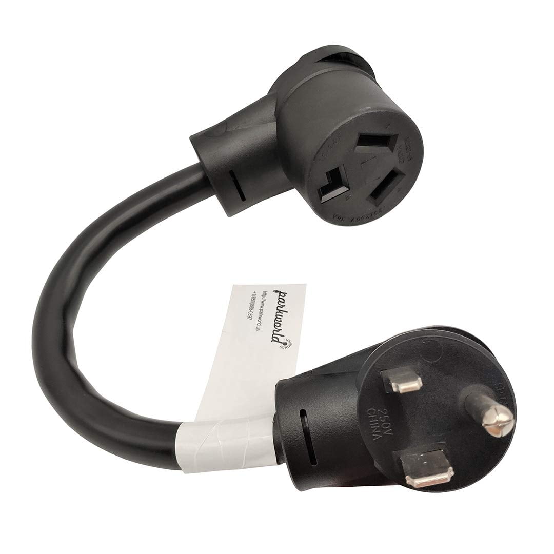 Parkworld 61988 Welder Adapter Cord NEMA 6-50P to 10-30R Right Angle ...