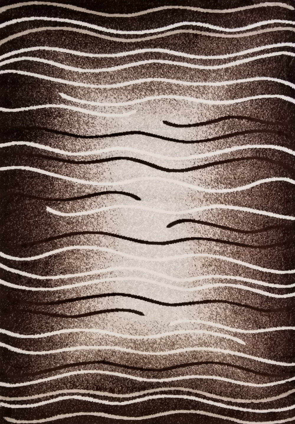 Homedora Design Contempo Rugs For Living Rooms,3002,Brown Polypropylene ...