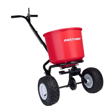 John Deere 130-lb Lawn Fertilizer Tow Spreader for Winter & Seed ...