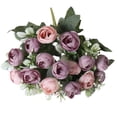 Artificial Rose Bouquet Realistic Silk Flowers for Home Decor, Wedding ...