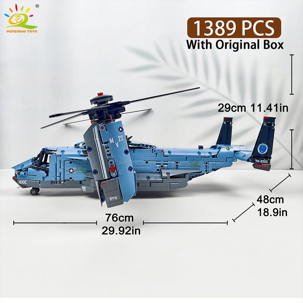 Click here for Unbranded 1389pcs V-22 Tiltrotor Aircraft Helicopt... prices