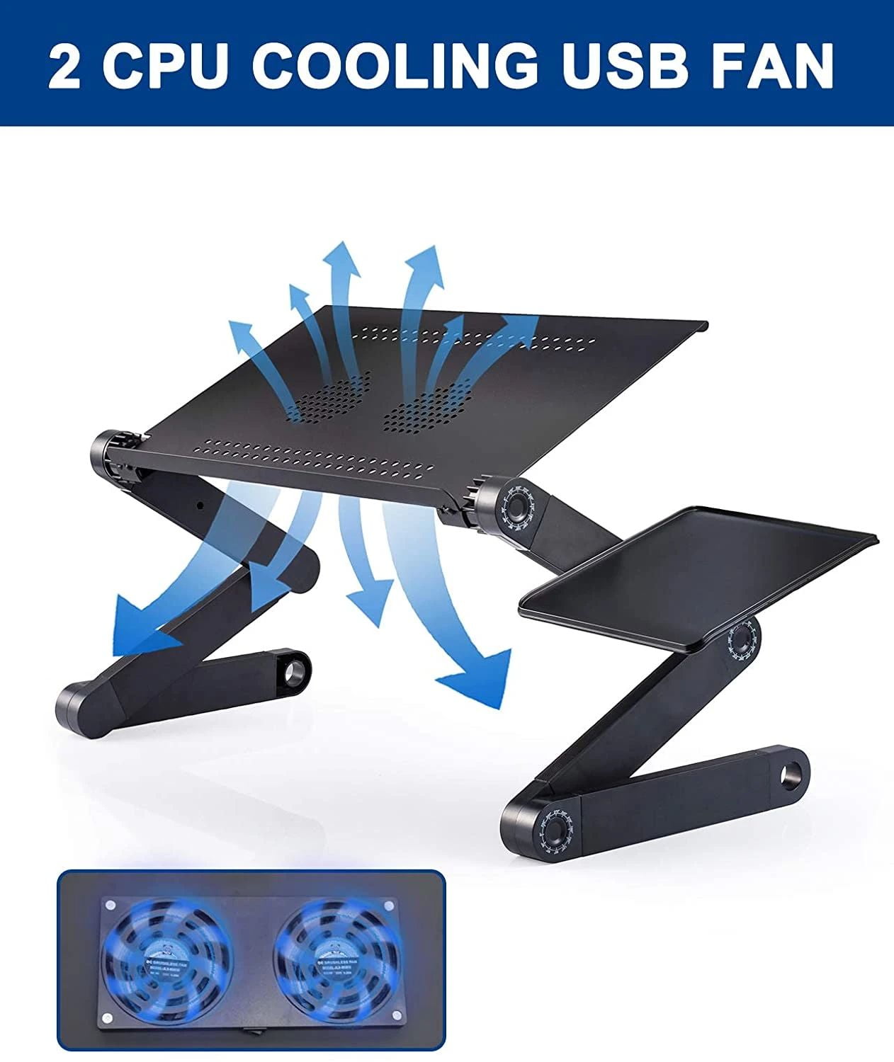 Hottest Laptop Stand for Bed Portable Lap Desk Foldable Table ...