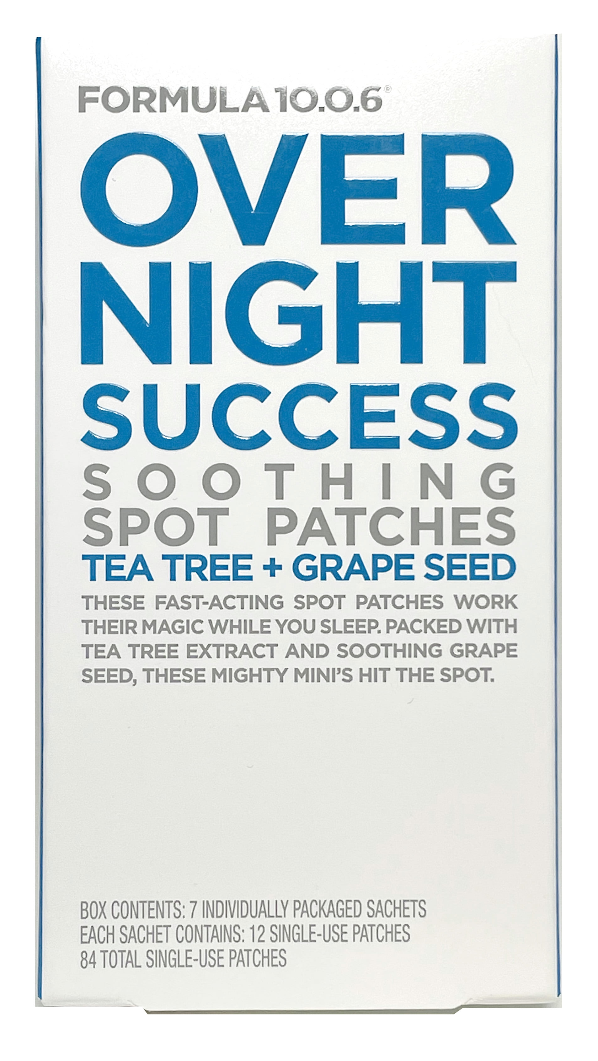 FORMULA 10.0.6 Overnight Success Spot Minimizing Patches - Walmart.com