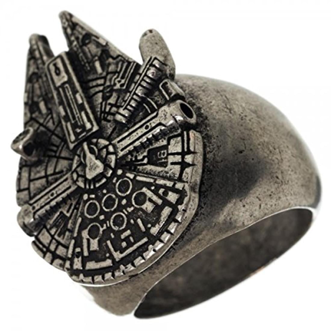 Star Wars - Star Wars Millennium Falcon Men's Ring - Walmart.com ...