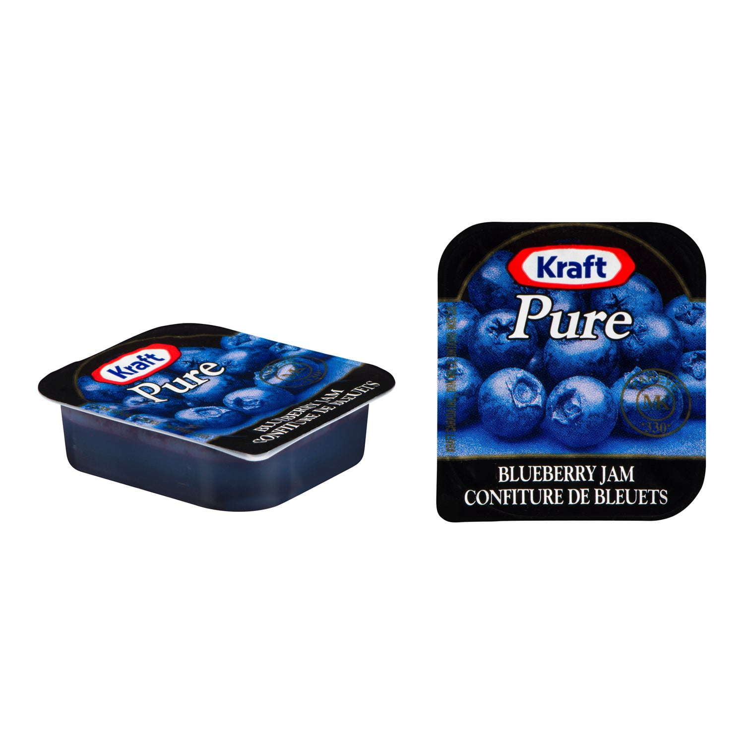 Click here for A2zbaazar Kraft Pure Blueberry Jam  Portion 16ml/U... prices