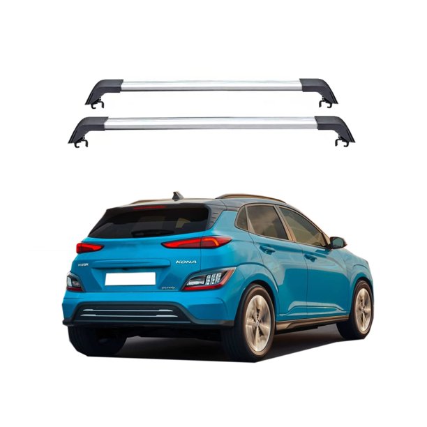 ROKIOTOEX Roof Rack Crossbars Fit for Hyundai 2018 - 2023 Kona EV Flush ...