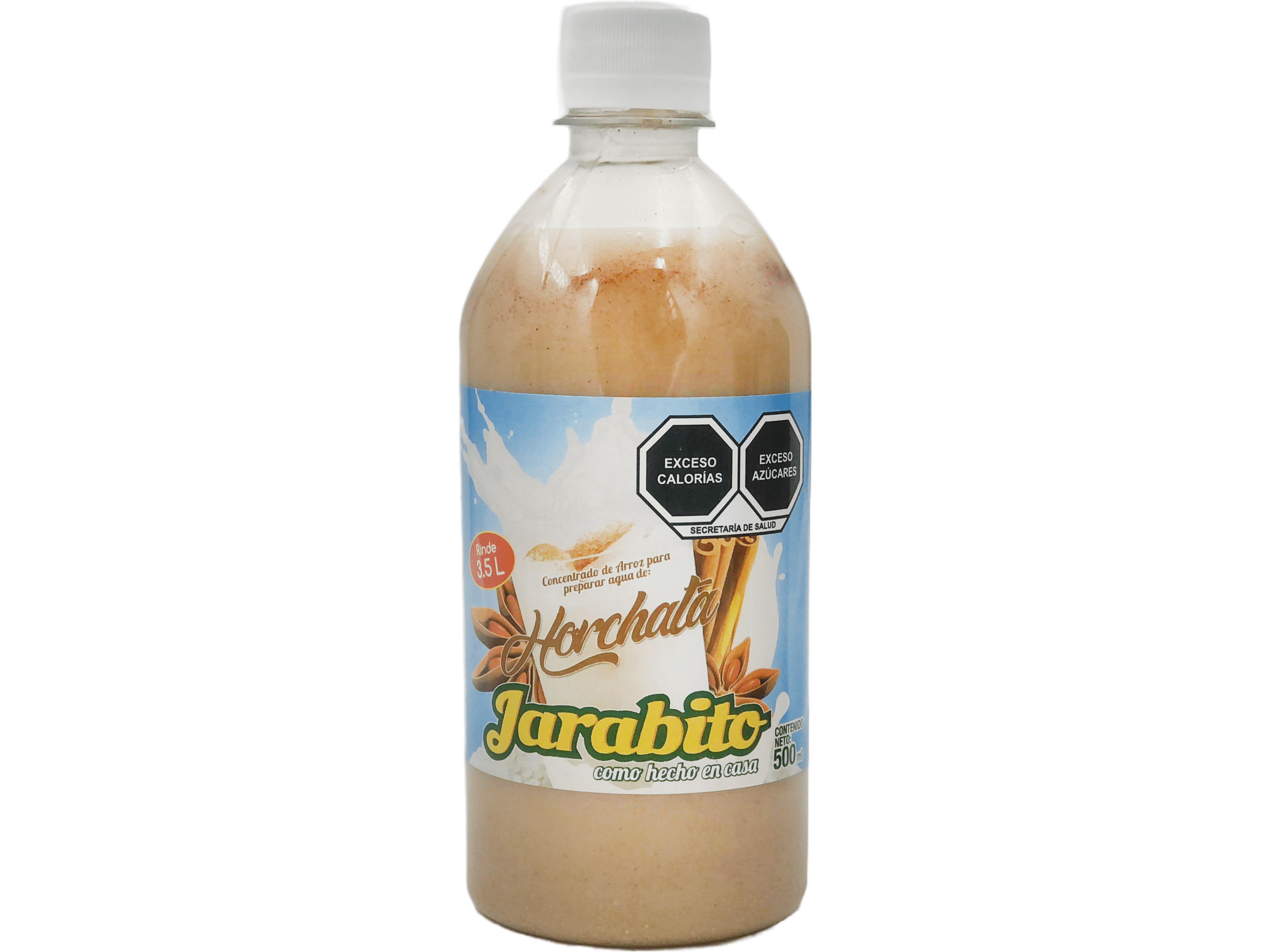 Jarabe Concentrado Horchata Rinde 3.5 L De Agua 500 ml | Bodega Aurrera ...
