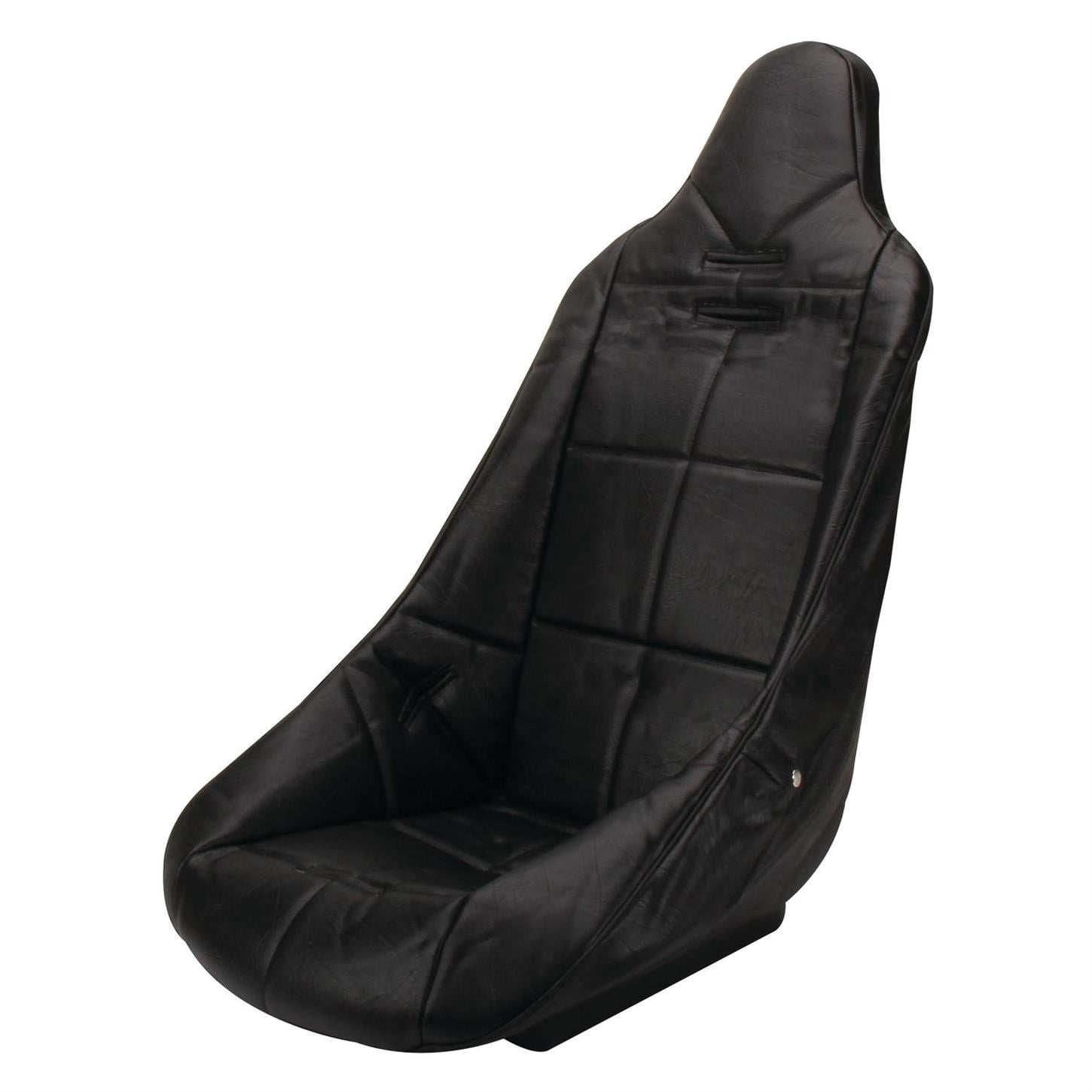 EMPI 62-2310 High Back Bucket Seat Cover, Black w/Square Pattern, Each ...