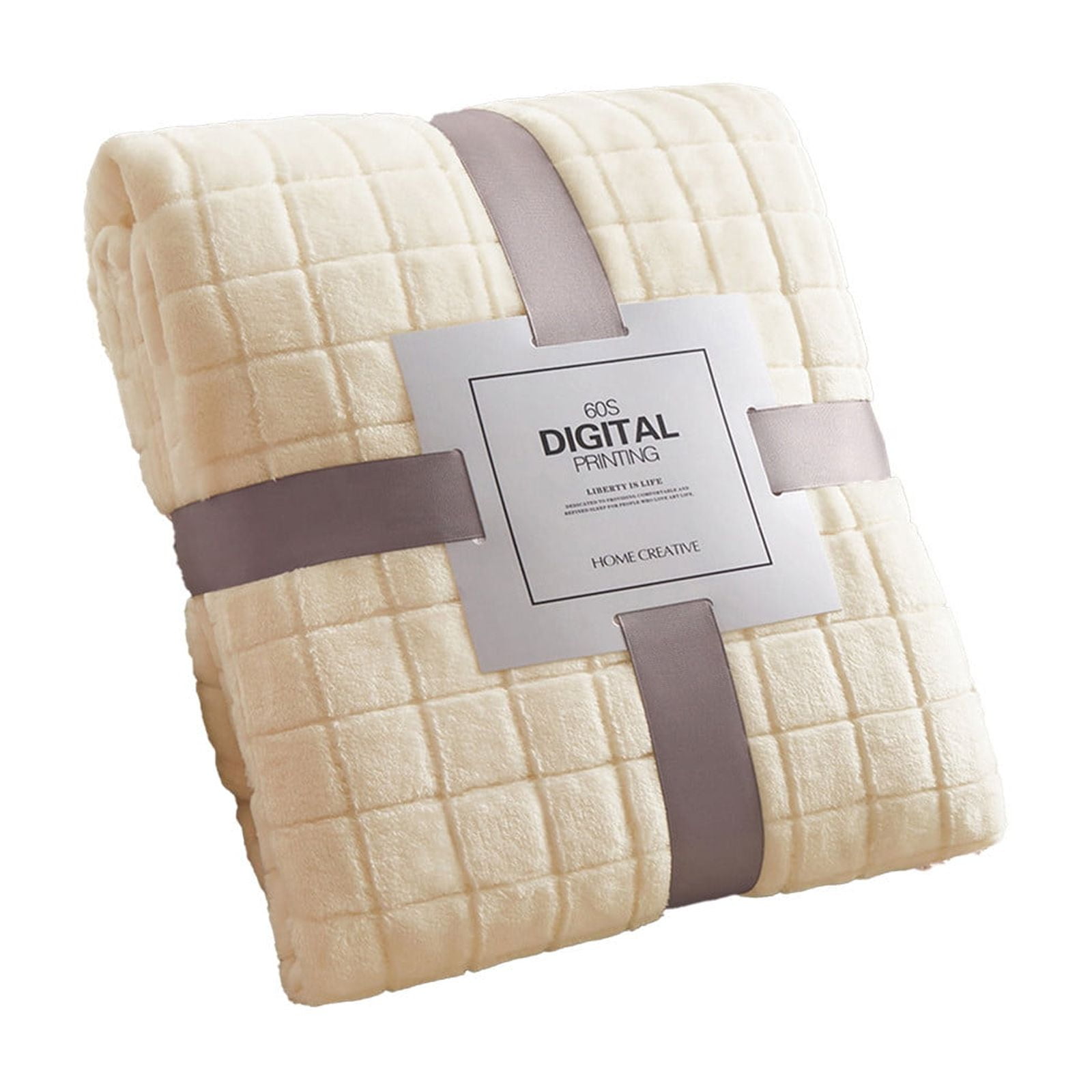 Click here for Birdeem Plaid Solid Color Flannel Blanket Couch Bl... prices