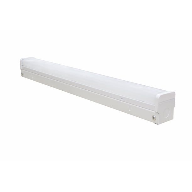 4 FT Mini Strip Fixture Tri With Emergency + Bi Level - Walmart.com ...