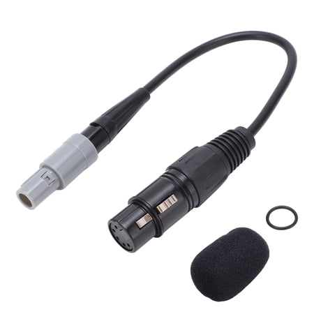 Aviation Headset Adapter 6pin LEMO to 5pin XLR High Density Sponge ...