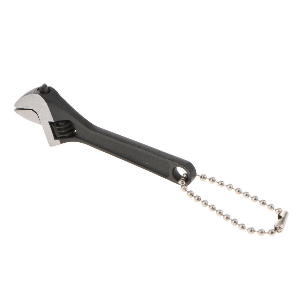 Adjustable Mini Spanner Wrench Short Shank 10mm Opening Steel Wrench 2. ...