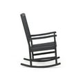 Penny Outdoor Acacia Wood Rocking Chairs (Set of 2), Dark Gray ...