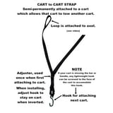 TrashTrainer Trash Can Hauler, Garbage Can Towing Straps, Works with ...