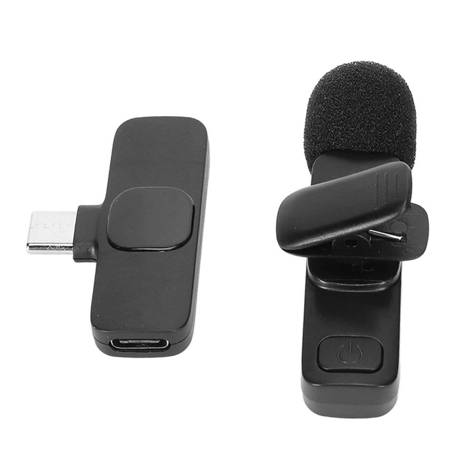 Micrófono inalámbrico de solapa Lavalier, micrófono inalámbrico de ...