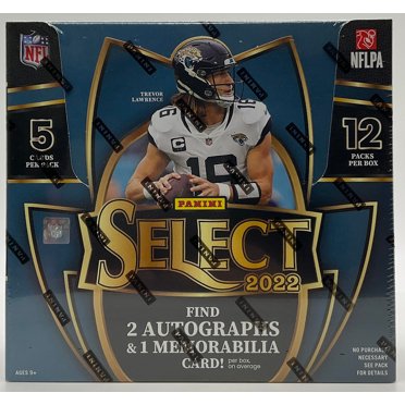 2022 Panini Select NFL Football Draft Picks Mega Box Trading Cards ...