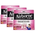 Airborne Immune Support System Vitamin C Effervescent Tablets, Pink ...
