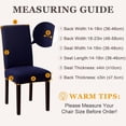 Dining Chair Covers,Kitchen Chair Cover,Parsons Chair Slipcover,Spandex ...